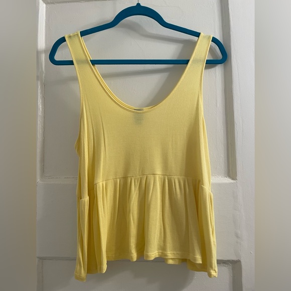 wild fable | Tops | Wild Fable Yellow Cropped Tank | Poshmark
